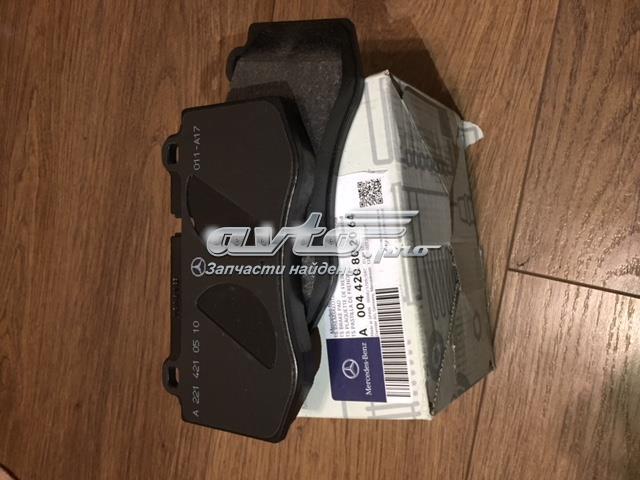 004420802064 Mercedes колодки тормозные передние дисковые