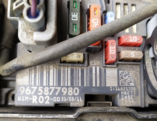 9675877980 Peugeot/Citroen Блок предохранителей