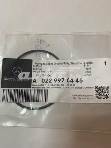 0229976445 Mercedes прокладка корпуса термостата