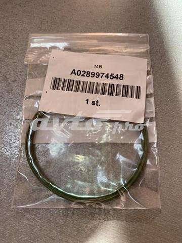 0289974548 Mercedes уплотнительное кольцо (прокладка патрубка интеркуллера)