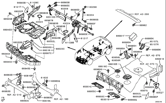5379A269 Mitsubishi защита картера