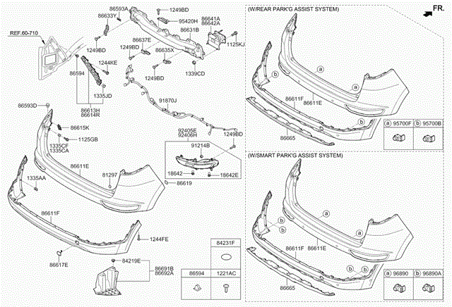92405D9210 Hyundai/Kia Фонарь противотуманный задний левый