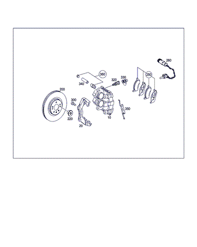 A1644210712 Mercedes диск тормозной передний