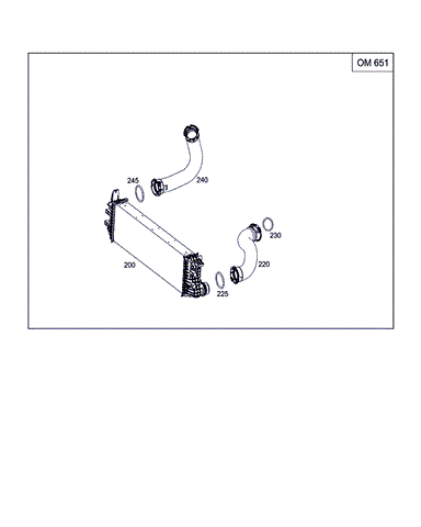 A4475011301 Mercedes интеркулер