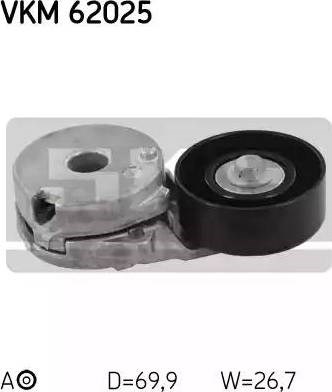 VKM62025 SKF натяжитель приводного ремня