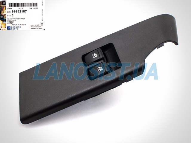 96652187 General Motors кнопочный блок управления стеклоподъемником