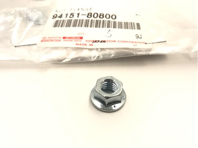 9415180800 Toyota гайка