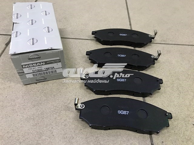 D10601MF0A Nissan колодки передние (SUMITOMO)