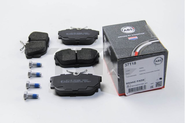 37118 ABS колодки тормозные задние дисковые