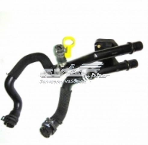 LR022730 Land Rover шланг радиатора отопителя (печки, сдвоенный)