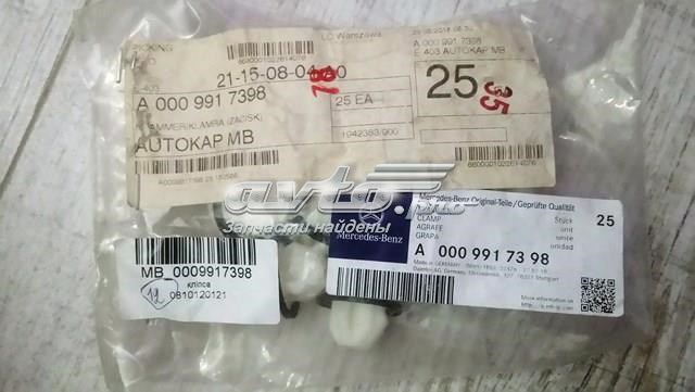 A0009917398 Mercedes клипса