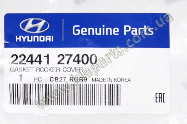 2244127400 Hyundai/Kia прокладка клапанной крышки