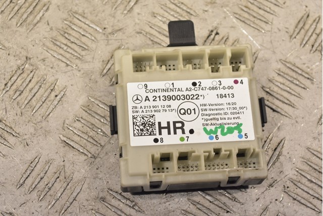 A2139003022 Mercedes блок управления дверьми