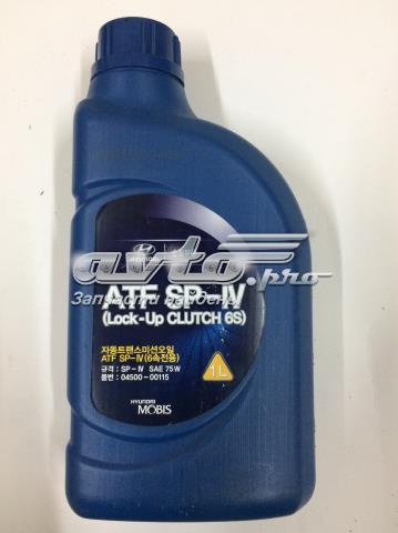 0450000115 Hyundai/Kia масло коробки синтетическое ATF SP-IV, 1л