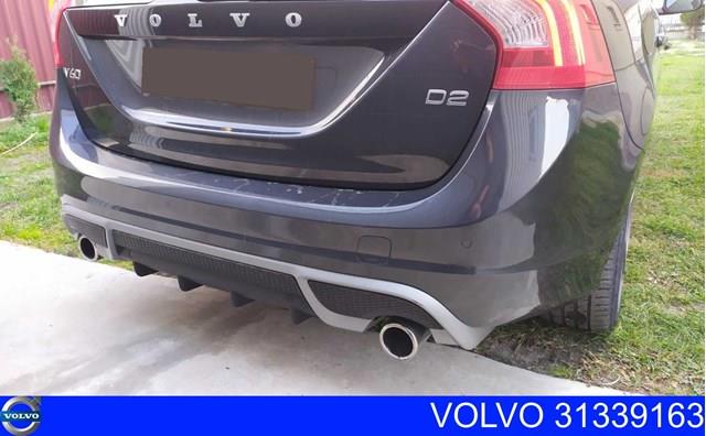 31339163 Volvo спойлер заднего бампера s60, v60 r-design