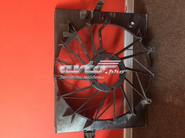 Диффузор радиатора охлаждения, в сборе с мотором и крыльчаткой на BMW 5
