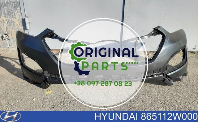 865112W000 Hyundai/Kia бампер передний, верхняя часть