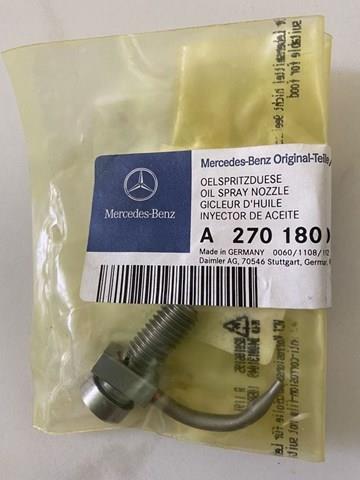 A2701800143 Mercedes масляная форсунка