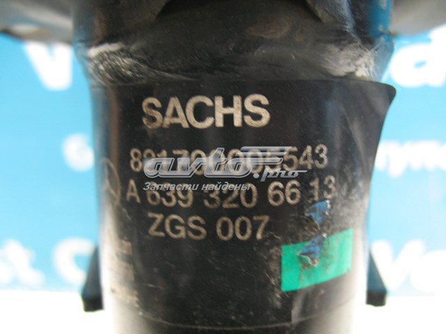 A6393206613 Mercedes амортизатори передні