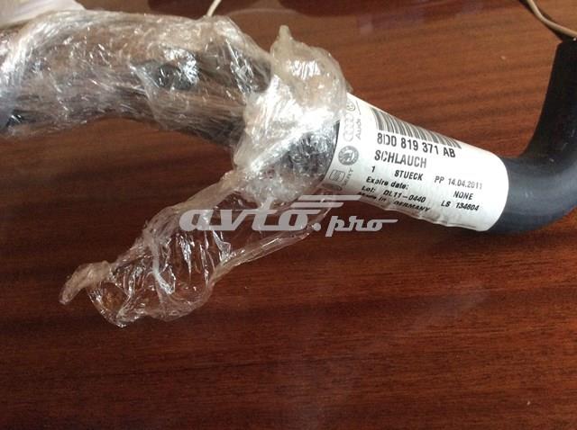 8D0819371AB VAG шланг радиатора отопителя (печки, подача)