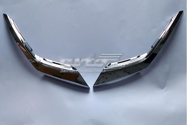 6407A169 Mitsubishi ободок (окантовка фары противотуманной левой)