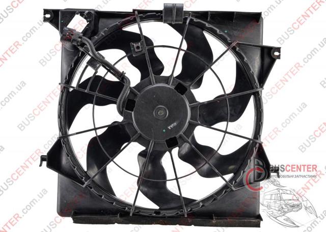 253802Y000 Hyundai/Kia диффузор радиатора охлаждения, в сборе с мотором и