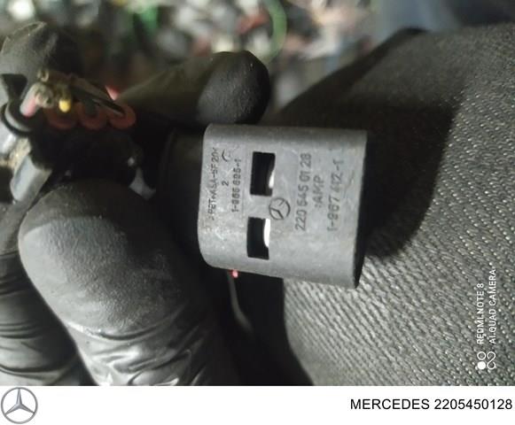 2205450128 Mercedes разъем модуля отопителя салона