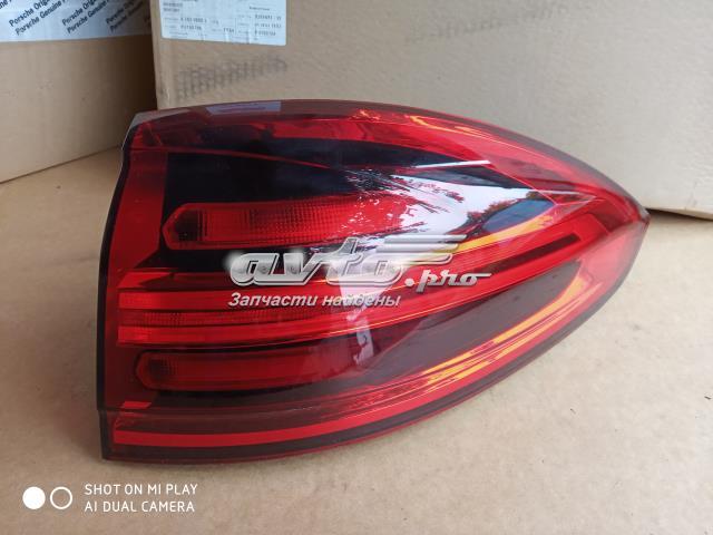 95863106500 Porsche Фонарь задний левый внутренний