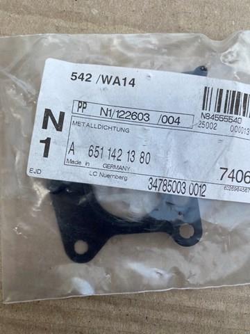 A6511421380 Mercedes прокладка egr-клапана рециркуляции