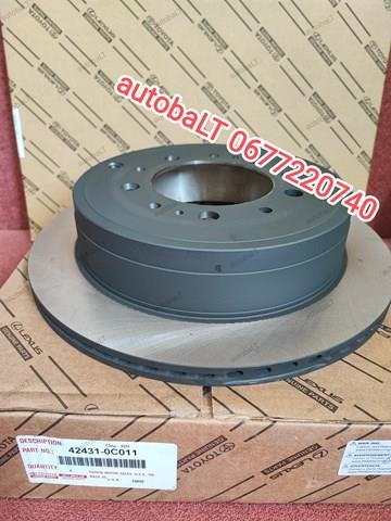 424310C011 Toyota диск тормозной задний