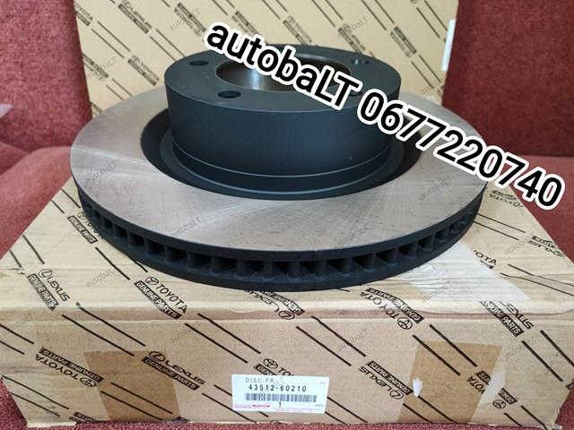 4351260210 Toyota диск тормозной передний