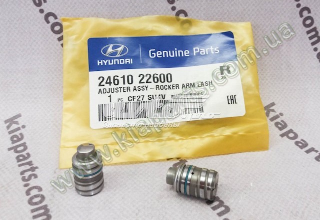 2461022600 Hyundai/Kia гідрокомпенсатор, гидроштовхачі, штовхач клапанів