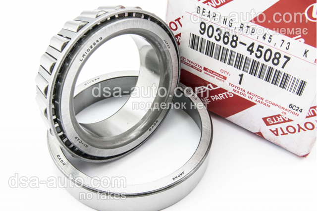 9036845087 Toyota подшипник ступицы передней наружный