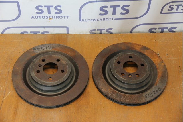 A1664230500 Mercedes диск тормозной задний