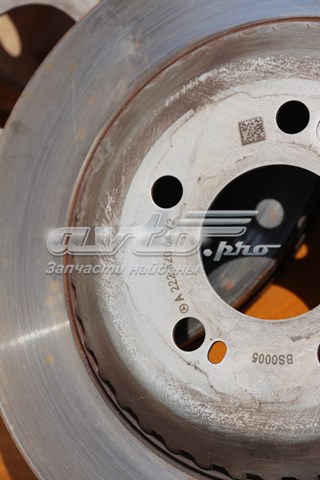 A2224200472 Mercedes диск тормозной задний