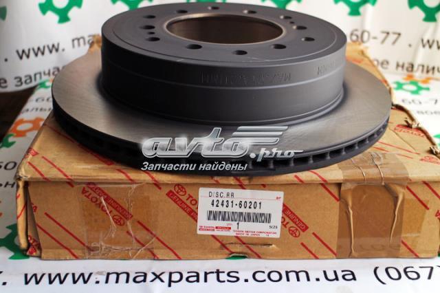 4243160200 Toyota диск тормозной задний