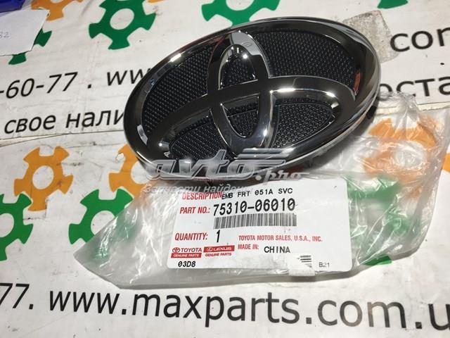 7531006010 Toyota Эмблема решетки радиатора