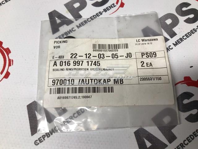 A0169971745 Mercedes уплотнение