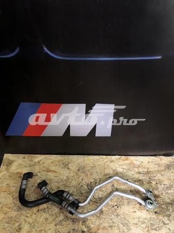 17227635671 BMW трубка (шланг масляного радиатора, от блока к радиатору)