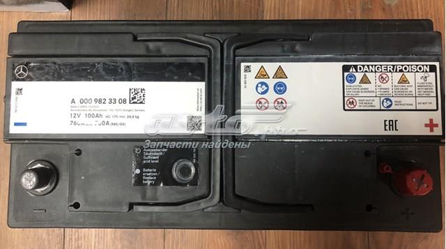 A0009823308 Mercedes аккумуляторная батарея акб