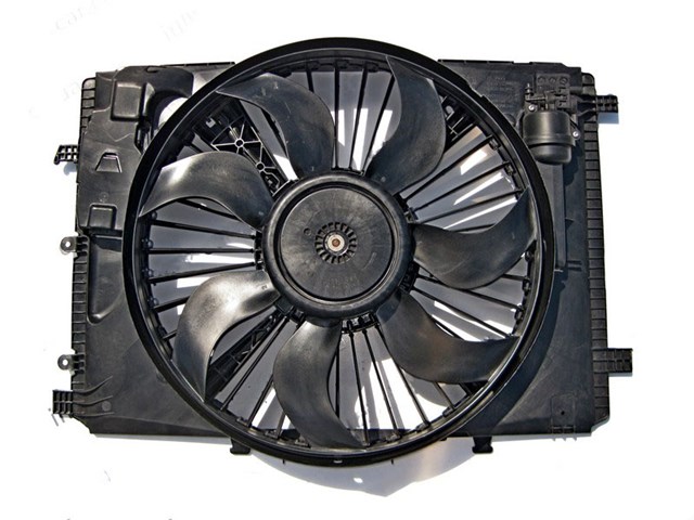 A2049062102 Mercedes вентилятори з корпусом / кронштейном