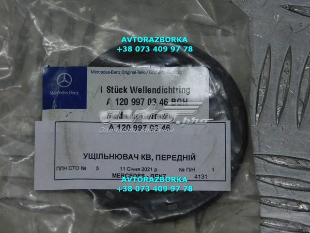 A1209970346 Mercedes сальник коленвала двигателя передний