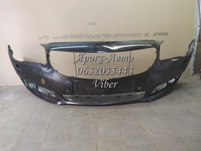6400646 Opel бампер передний