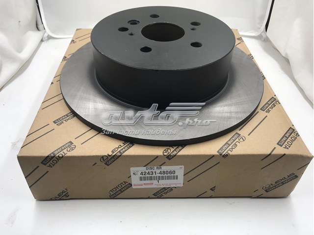 4243148060 Toyota диск тормозной задний