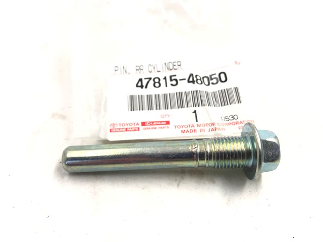 4781548050 Toyota направляющая суппорта заднего верхняя