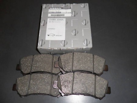 D1060JD00A Nissan колодки передние