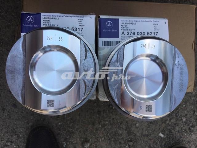 A2760305217 Mercedes | Поршень в комплекте на 1 цилиндр, std A 276 030 ...