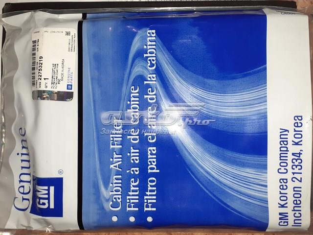 22753219 General Motors фильтр салона