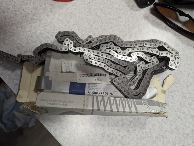 A0009930676 Mercedes цепь грм