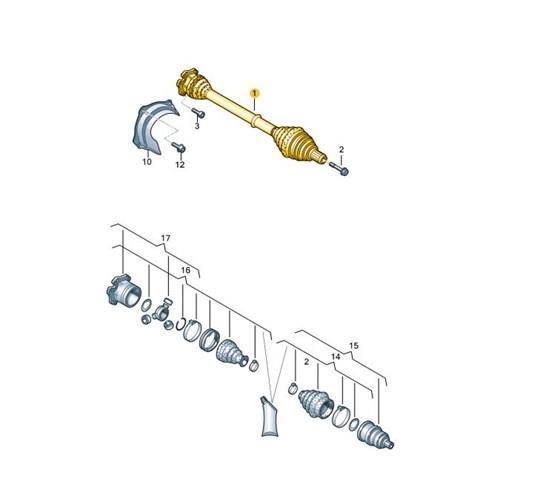 80A407271E VAG сравнить цены на Автопро